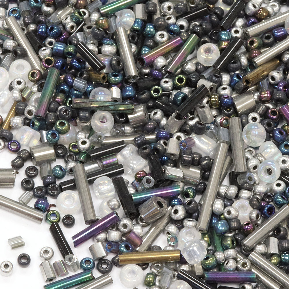 Seed Bead Mix Black - Pack of 30g